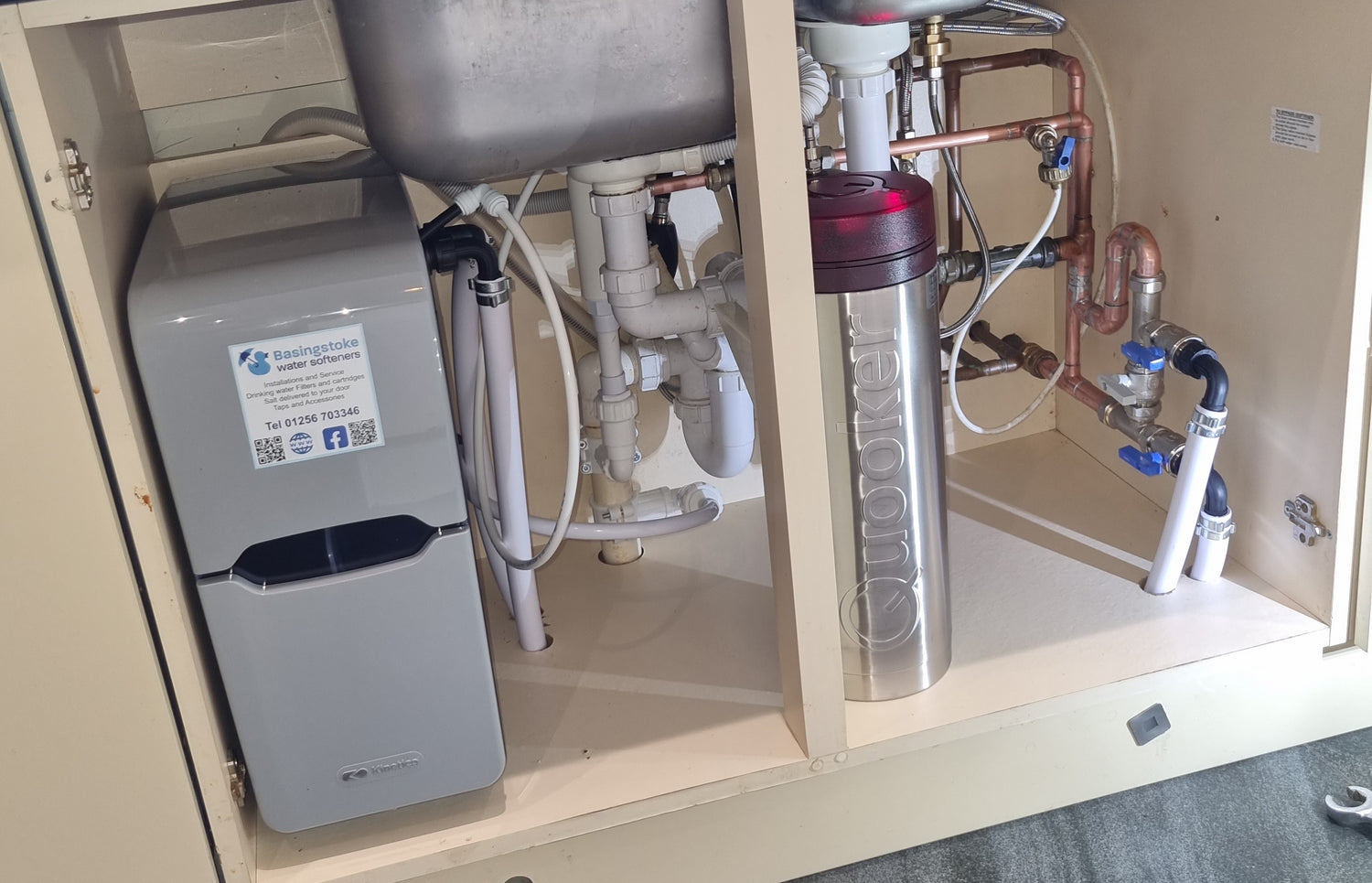 Kinetico Premier Compact tuned to specifically match the water hardnes